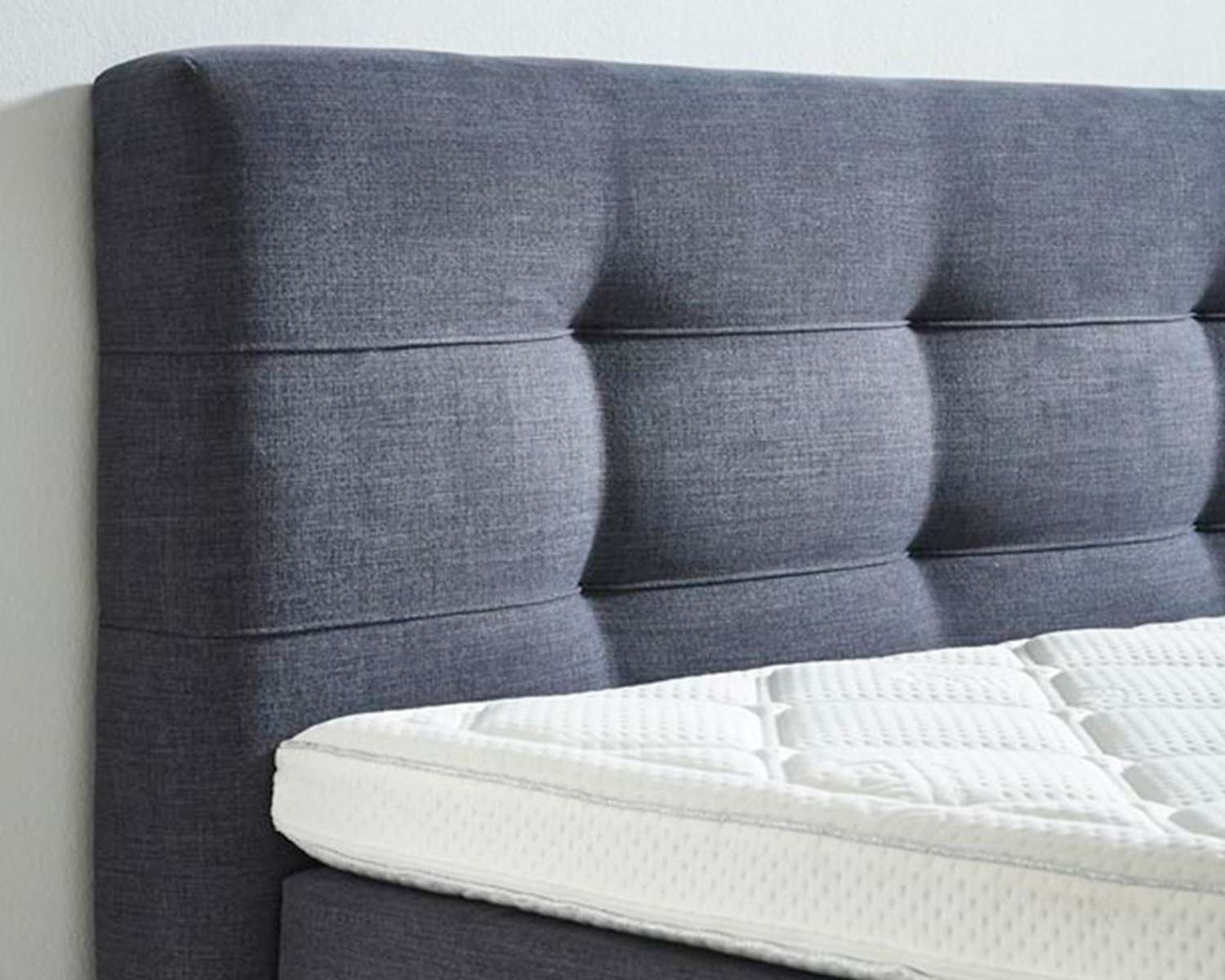 Complete boxspring met hoofdbord, kies zelf het gewenste comfort en de ...
